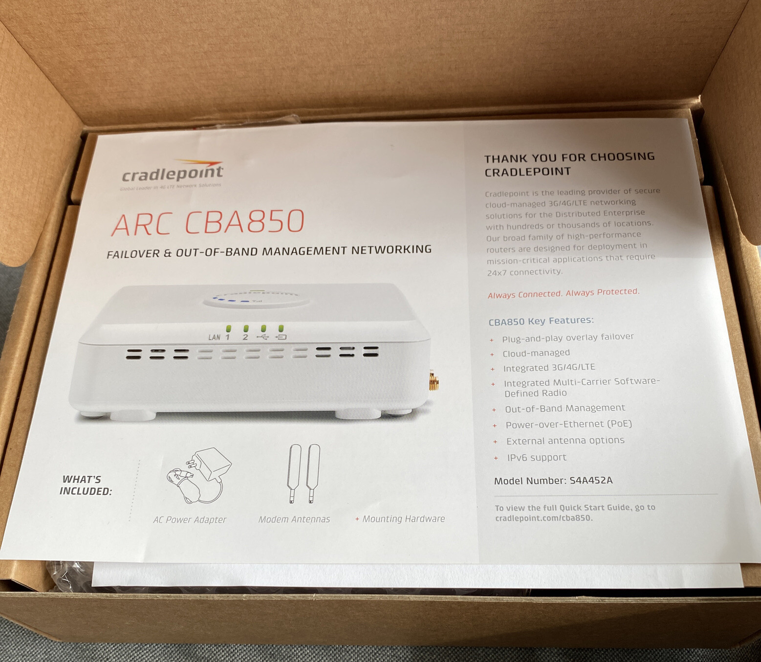 Adaptador de cba850lp6 (LP6 módem) | eBay