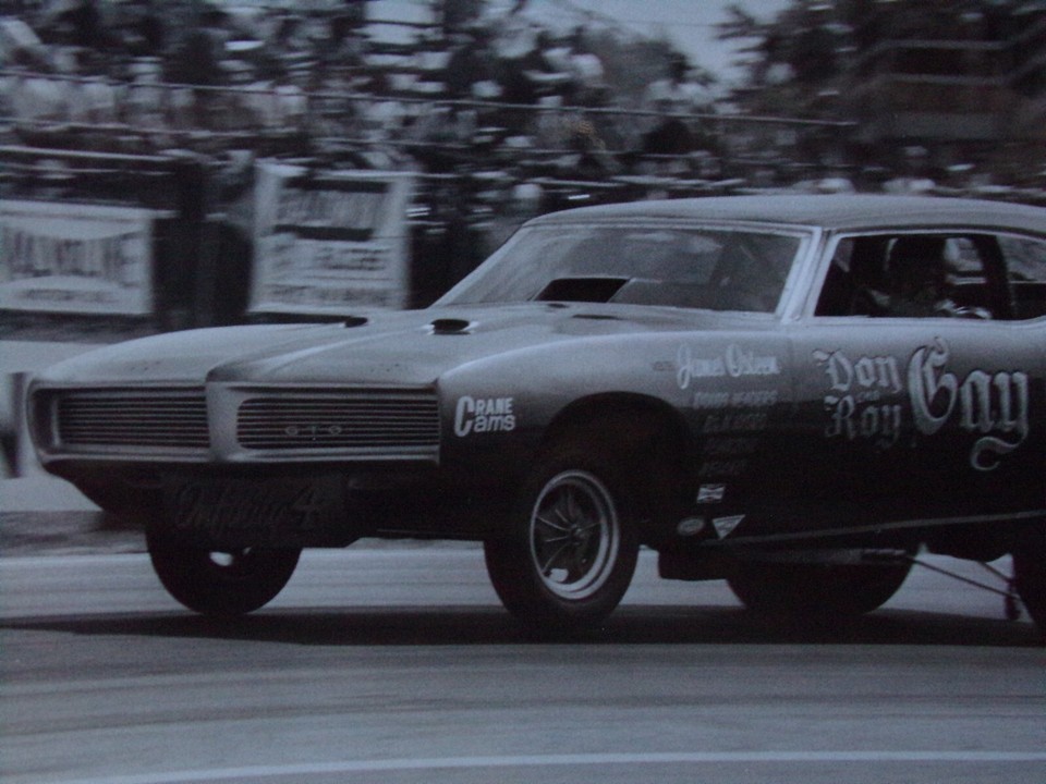 1960s NHRA Drag Racing-Don & Roy Gay-"Infinity 4"-69 GTO AA/Funny Car ...