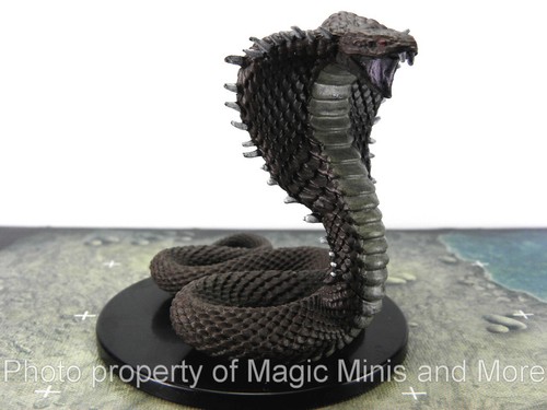 Dungeons Deep ~ EMPEROR COBRA #29 Pathfinder Battles large miniature ...