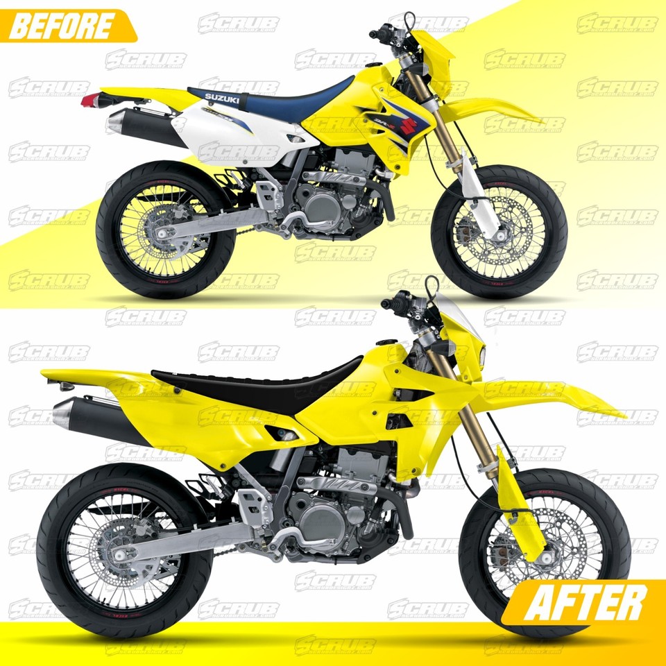 Polisport RESTYLE Suzuki DRZ400 Enduro 1999-2024 Plastic kit | eBay