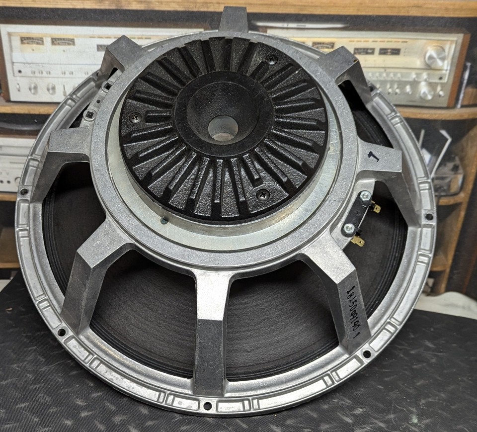1 ElectroVoice EV 15" woofer SH-1502ER speaker with silver cast frame ...