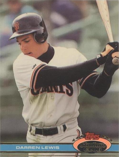 1991 Topps Stadium Club - Darren Lewis #362 for sale online | eBay