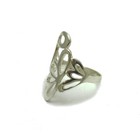 Stylish Sterling Silver Ring Hallmarked Solid 925 Flower Perfect ...