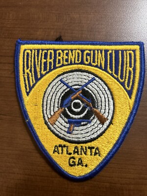 Vintage River Bend Gun Club Atlanta Georgia Patch | eBay
