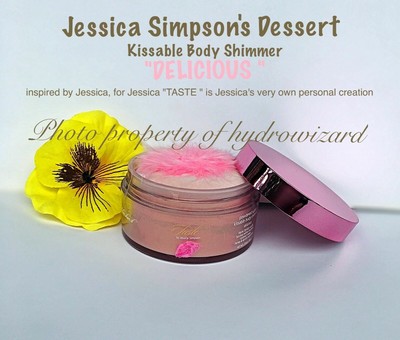 Jessica simpson dessert taste delicious sugar shimmer kissable body ...