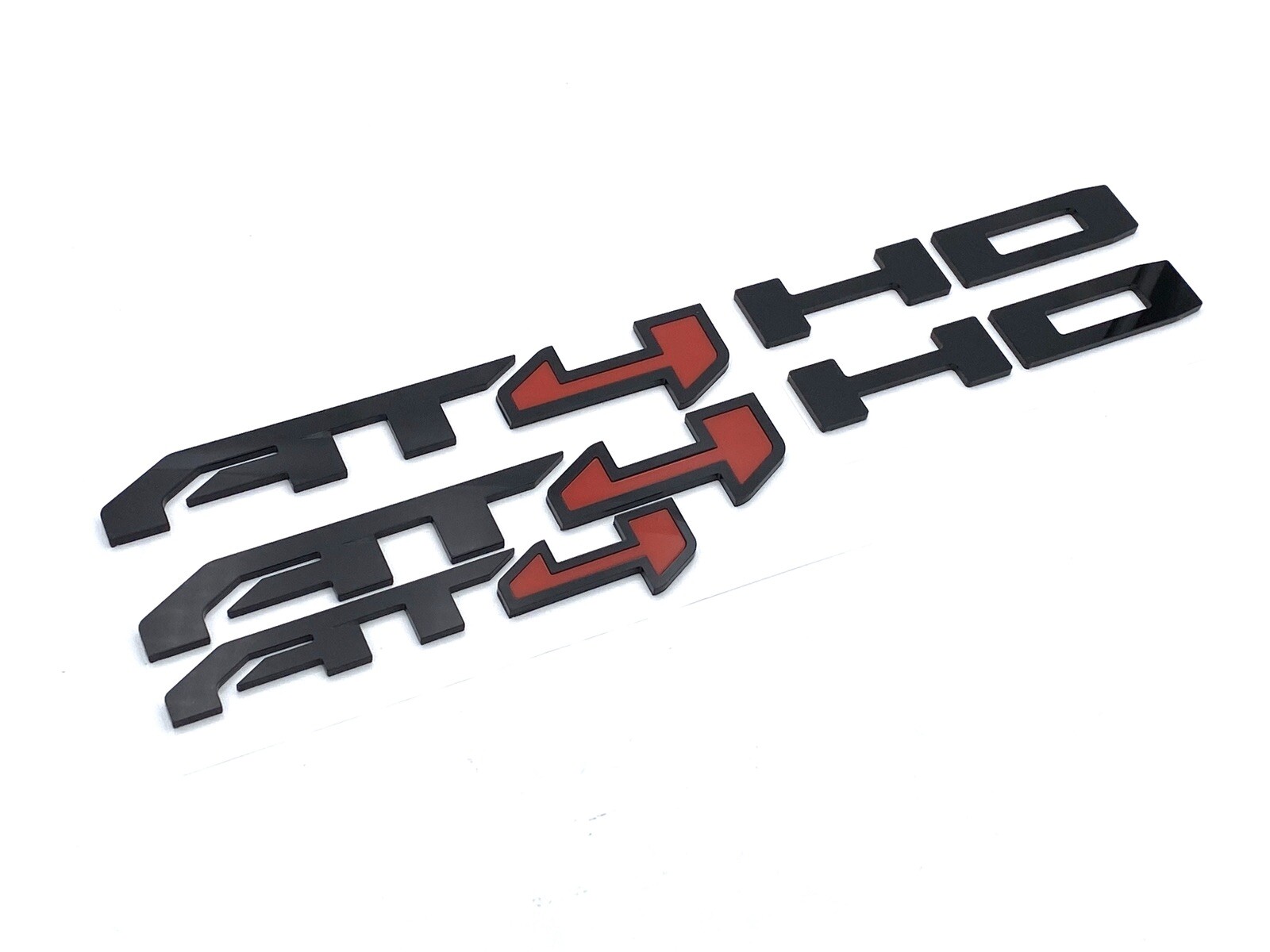 Custom Badges Black GMC Sierra AT4 HD Emblem Set | eBay