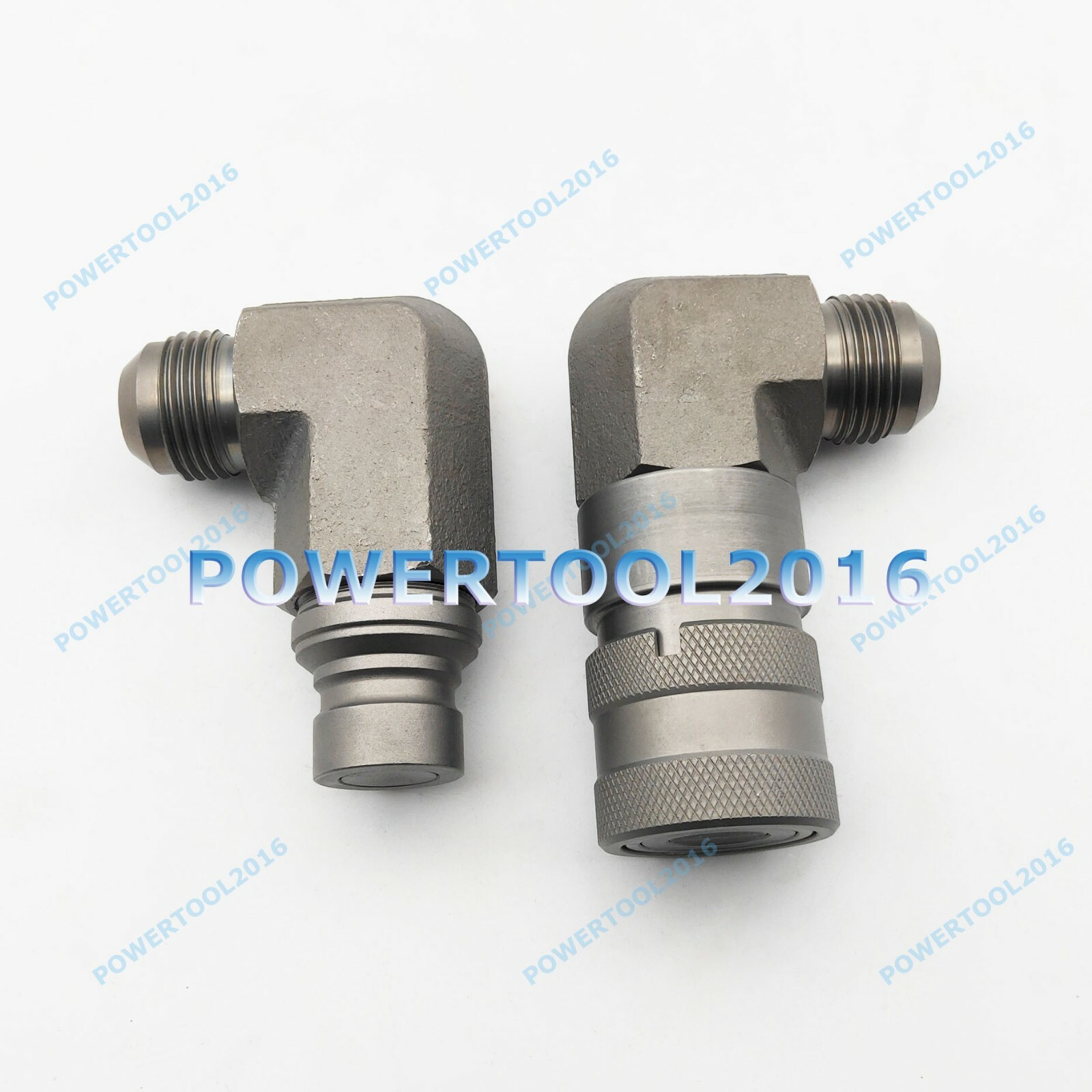 Male Female Hydraulic Flat Coupler 7246795 7246781 for Bobcat Skid ...