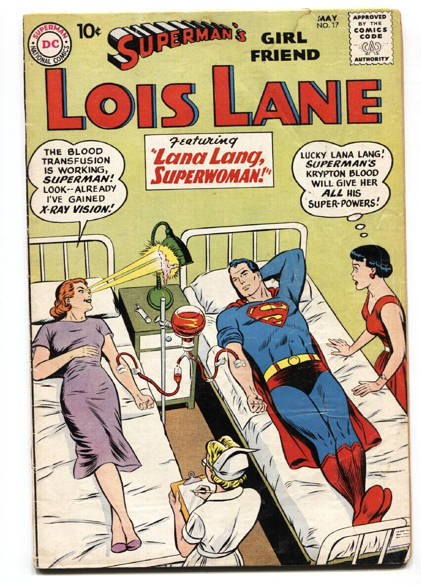 SUPERMAN'S GIRLFRIEND LOIS LANE #17-Second appearance of BRAINIAC | eBay