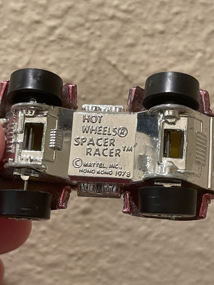 Hot Wheels 1978 Spacer Racer Metallic Red Space Car M-8 Rescue Vehicle ...