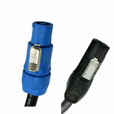 Elite Core 12 AWG Neutrik True1 Male to Powercon A Blue Power Cable ...