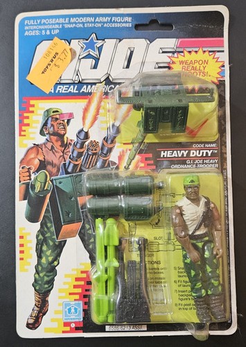Heavy Duty GI Joe 1990 Hasbro Vintage Action Figure NEW SEALED | eBay