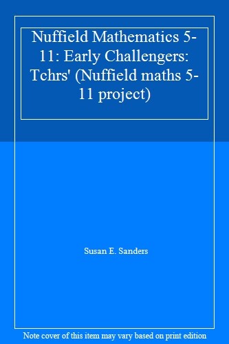 Early Challengers Pb (Nuffield Maths 5-11 Project) By S. Sanders | eBay