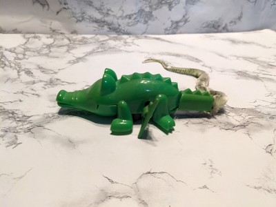 Vintage Wind-Up Plastic Green Alligator Toy 5.5" Long | eBay