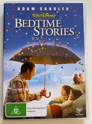 Disney Bedtime Stories DVD Movie Pal Region 4 Adam Sandler GC Free ...