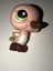 Littlest Pet Shop LPS #343 Pink and Brown Humming Bird with Green Eyes ...