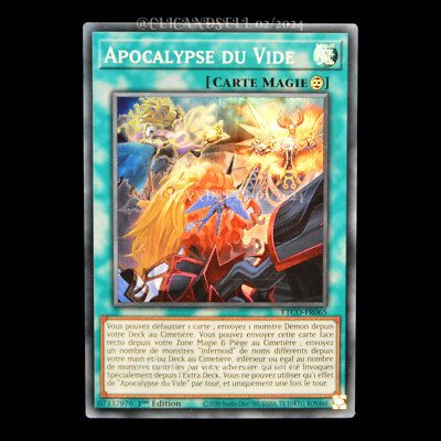 carte YU-GI-OH ETCO-FR065 Apocalypse du Vide SR | eBay