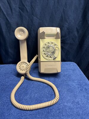 Beige GTE Automatic Electric Rotary Phone B3 | eBay