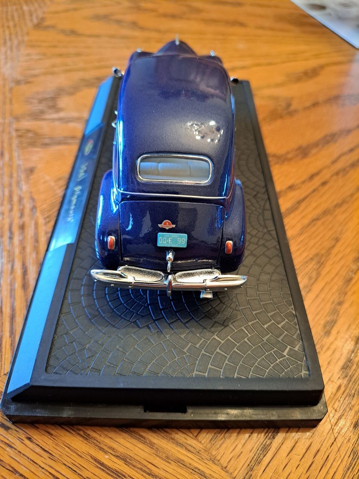 Signature Models Diecast 1941 Plymouth Sedan, Blue, 1:32, NIB | eBay