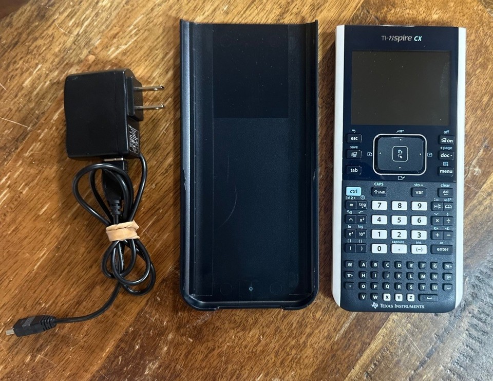Texas Instruments TI-Nspire CX Graphing Calculator w/ Cable & Manual | eBay