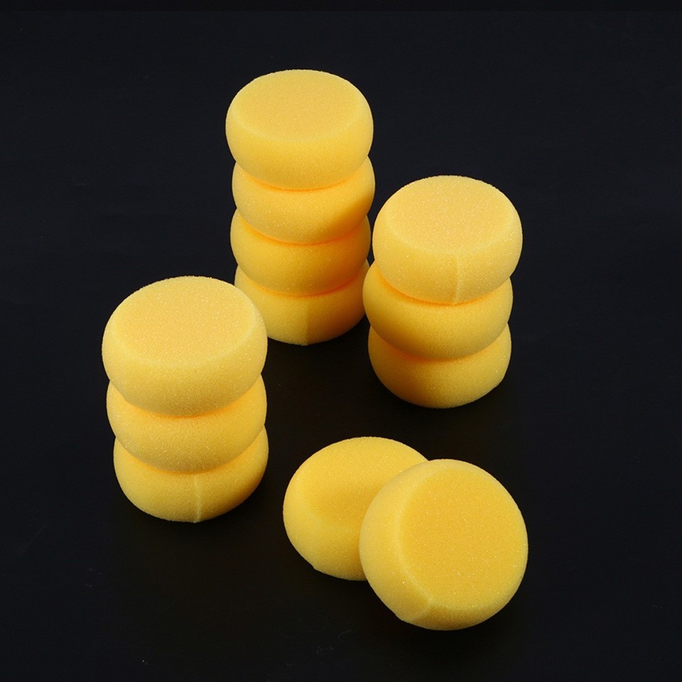 8 Pcs Safe Materials Art Supplies Finger Sponges for Painting Brush Kid ...