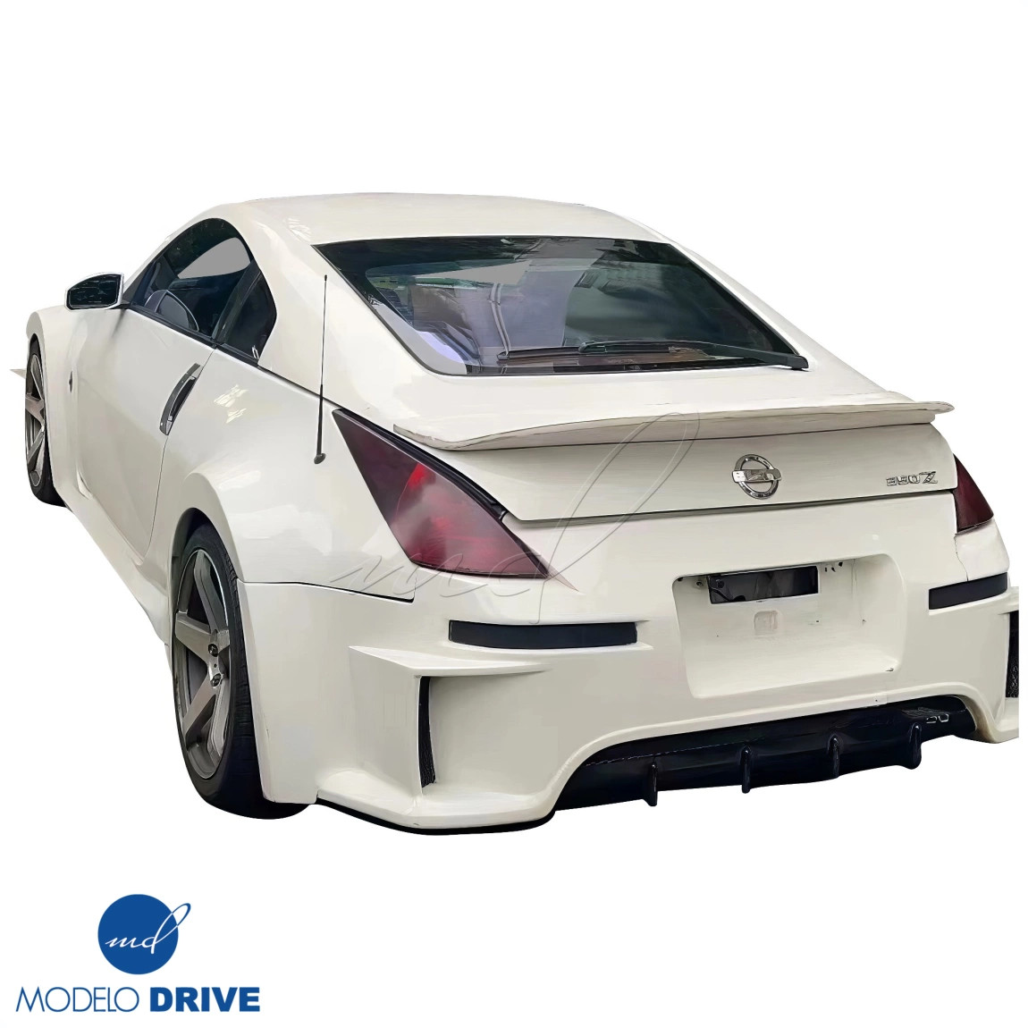 ModeloDrive FRP CS Type N Style Spoiler Wing (Z33) for 350Z Nissan 03 ...