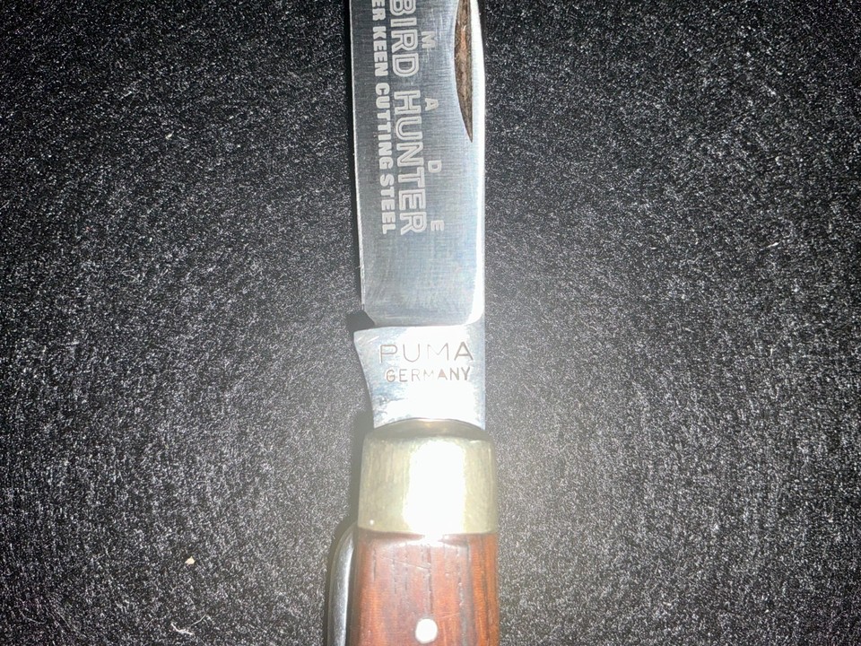 Vintage Puma Bird Head 998 Bird Hunter Knife - Great used condition! | eBay