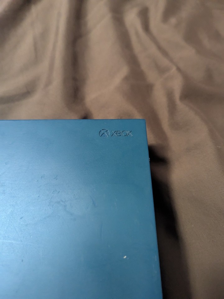 Microsoft 1681 Xbox One S Turquoise Cords controller 2 games works ...