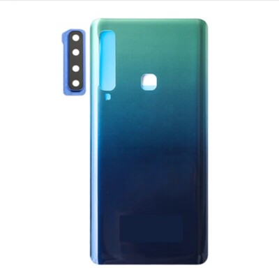 SAMSUNG blu aurora A9 2018 A920 A920F POSTERIORE lente fotocamera BACK ...