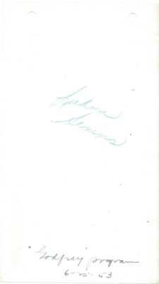 Lu Ann Simms signed autographed album page! AMCo! 13077 | eBay