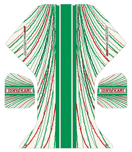 2022 TONYKART RACER 401RR STYLE - FLOOR & TANK STICKERS - Karting | eBay