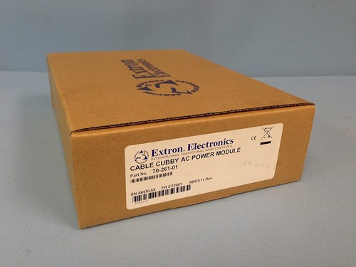 Extron Cable Cubby Dual AC US Outlets Power Module 70-261-01 | eBay