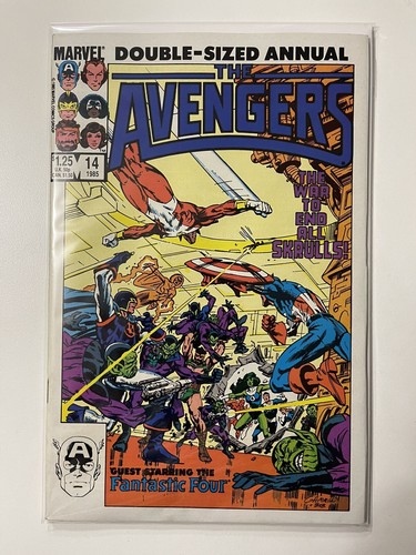 The Avengers Annual #14 Marvel Comics 1985 VF + Bagged | eBay