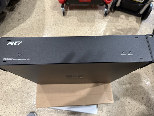 RTI AD-810-100 Audio Distribution 8x10 DSP Matrix Amplifier - 100W/CH ...