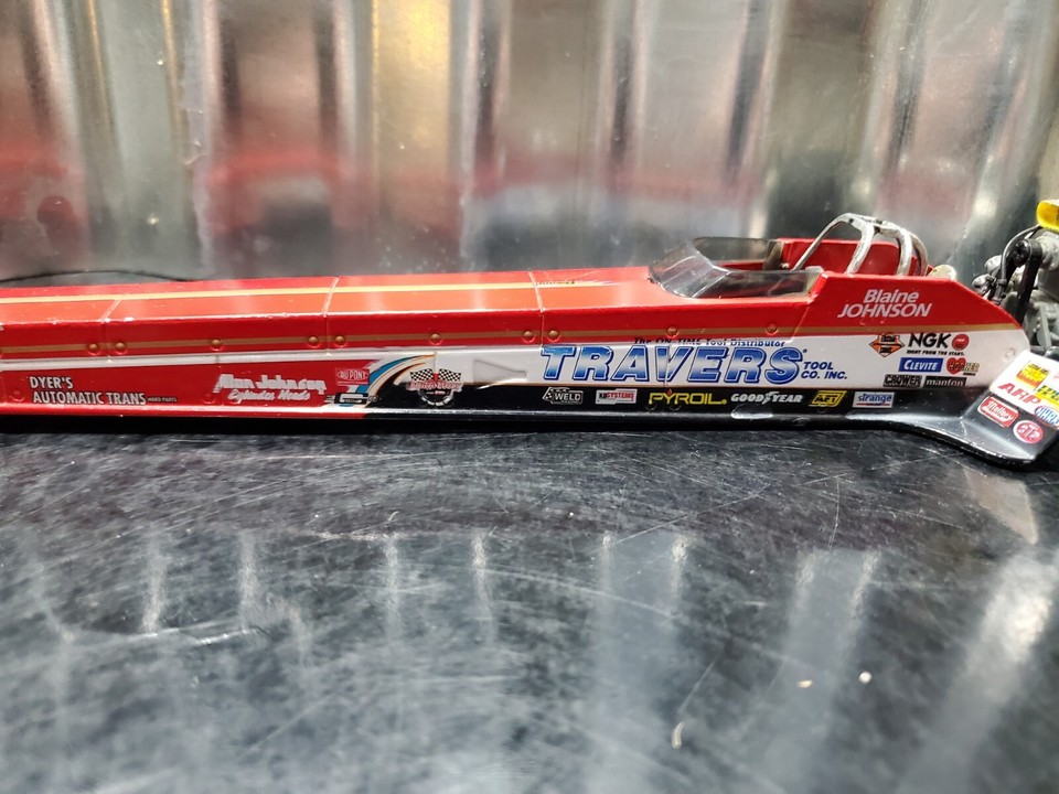 Racing Champions 1996 Blaine Johnson 1:24 Scale Diecast NHRA Top Fuel ...