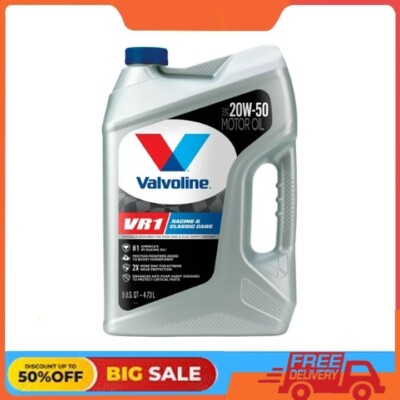Valvoline VR1 Racing Motor Oil SAE 20W-50 FREE SHIPPING | eBay