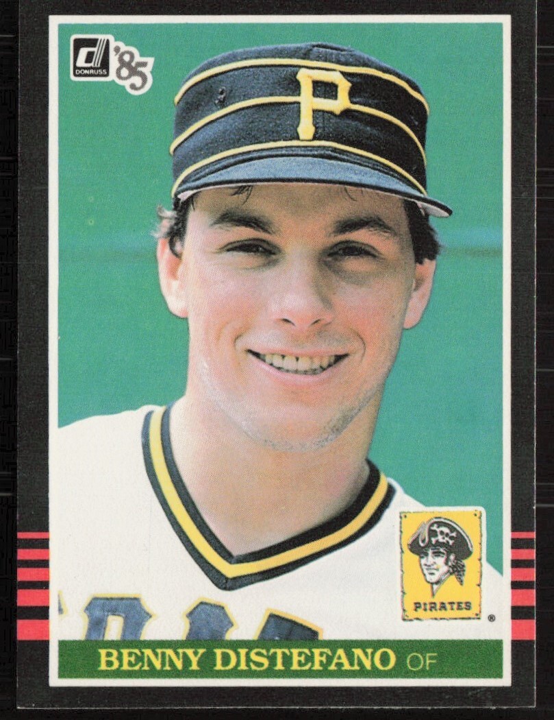 1985 Donruss #166 Benny Distefano Rookie Pittsburgh Pirates | eBay