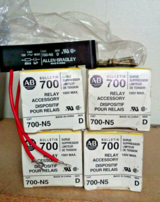 ALLEN-BRADLEY 700-N5 SER D SURGE SUPPRESSOR 150V NEW!! QUANTITY!! WOW ...