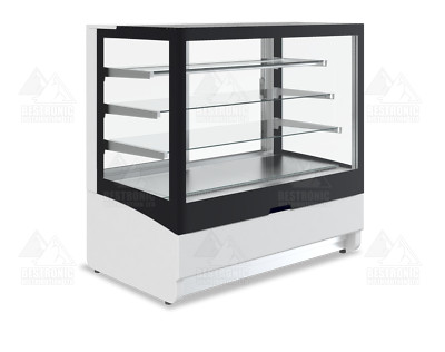 Cake Display Fridge Square Glass, Innova ,Modern, 1.4x1.4 LED lights ...