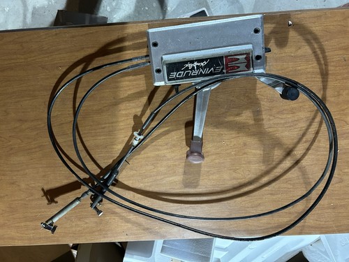 Johnson Evinrude outboard Control Box With 10 Ft Cables | eBay