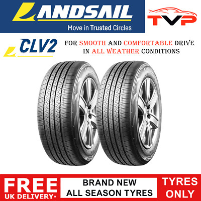 235/60/R16 Landsail Tyres 235 60 16 100H CLV2 All Season EB Rated 71Db ...