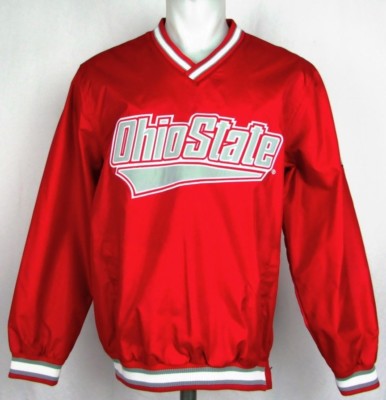 Ohio State Buckeyes NCAA Men's Large Starter Red Wind Breaker | eBay