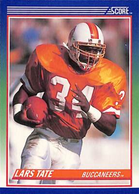 1990 Score Lars Tate #62 Tampa Bay Buccaneers | eBay