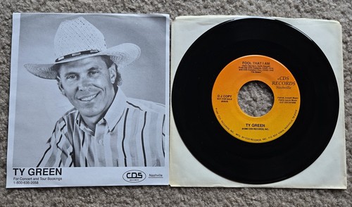 TY GREEN Fool That I Am RARE OBSCURE COUNTRY 45 7" Record Vinyl Records ...