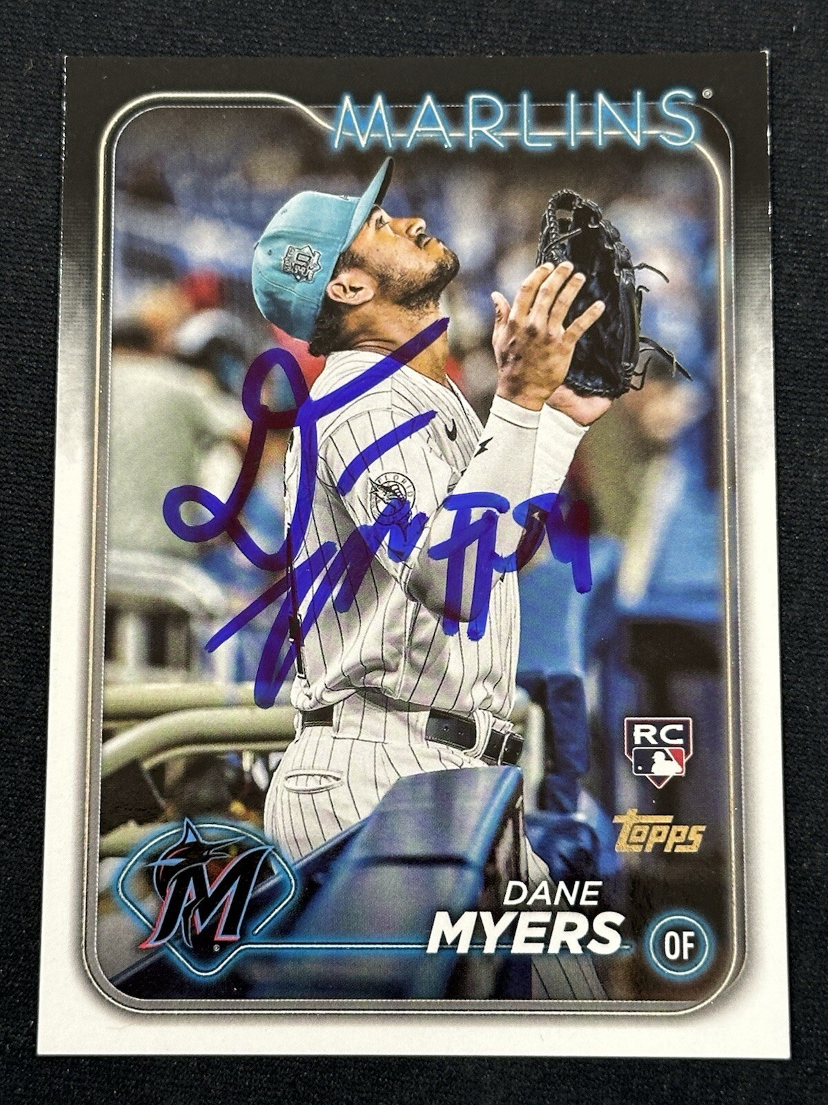 2024 Topps Series 1 Signed DANE MYERS #188 RC Golden Mirror SSP ...