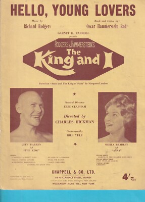 Hello Young Lovers (from the musical The King and I) - sheet music ...
