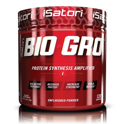 BIO-GRO Protein Muscle, Strength & Recovery - Unflavored / 120 Servings ...