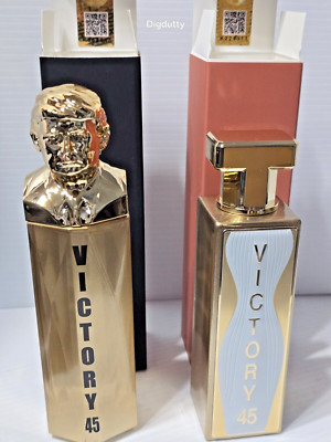 2024 DONALD TRUMP VICTORY 45 COLOGNE + TRUMP VICTORY 45 WOMEN NIB MAGA ...