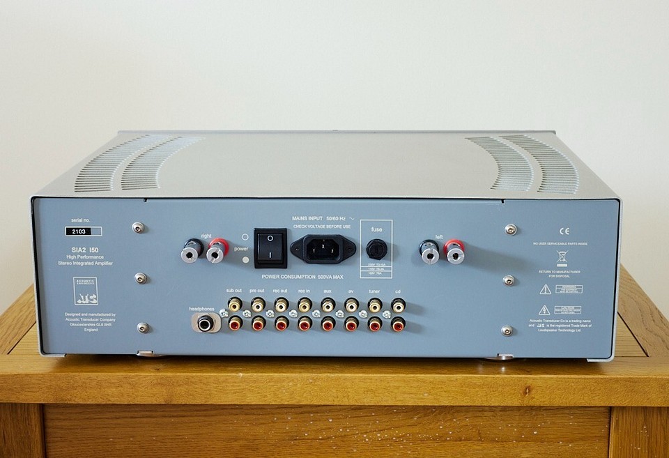 ATC SIA2 150 Stereo Integrated Amplifier - Silver - Preowned | eBay UK