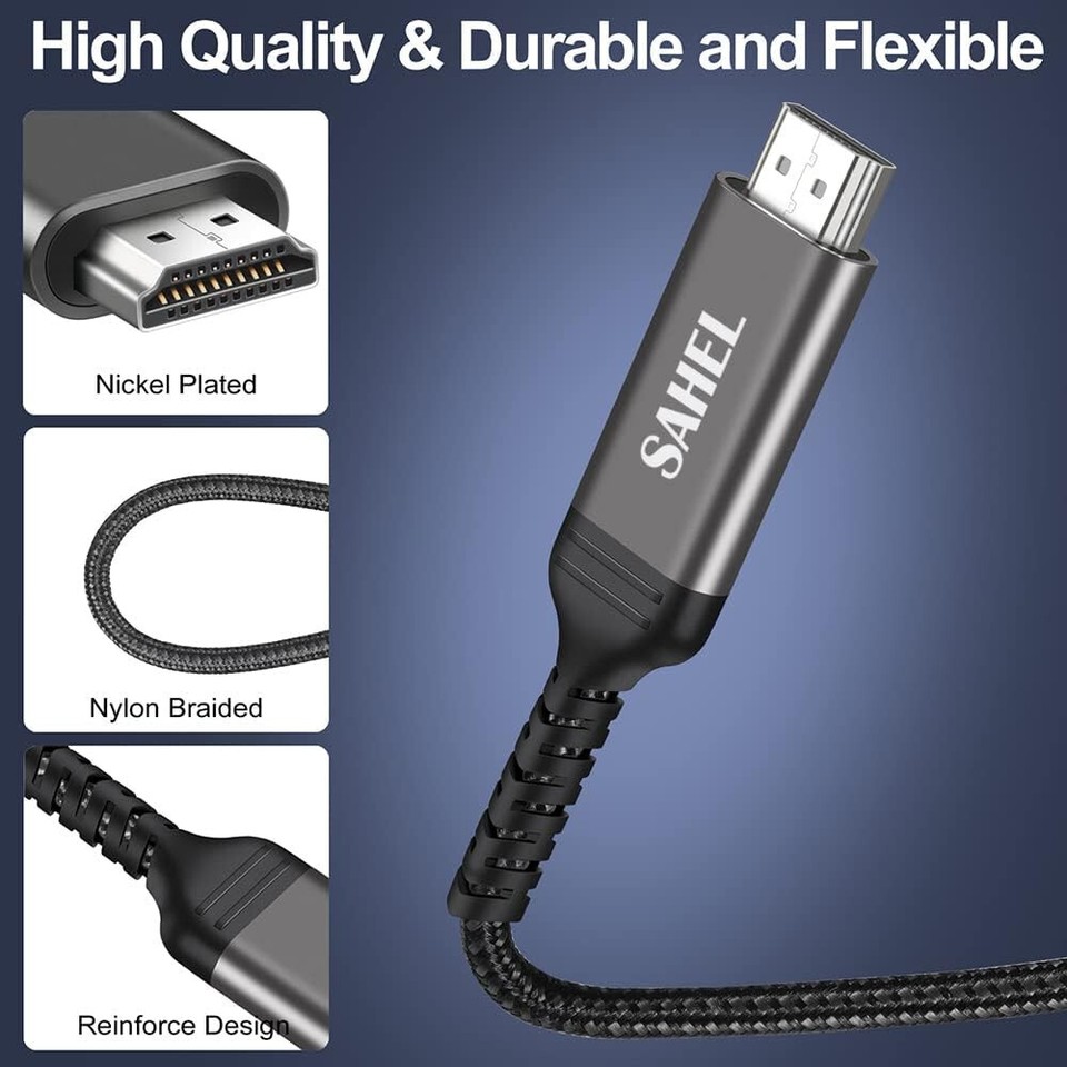 USB Type C to HDMI 1080P HD TV Cable Adapter For Android LG Samsung ...