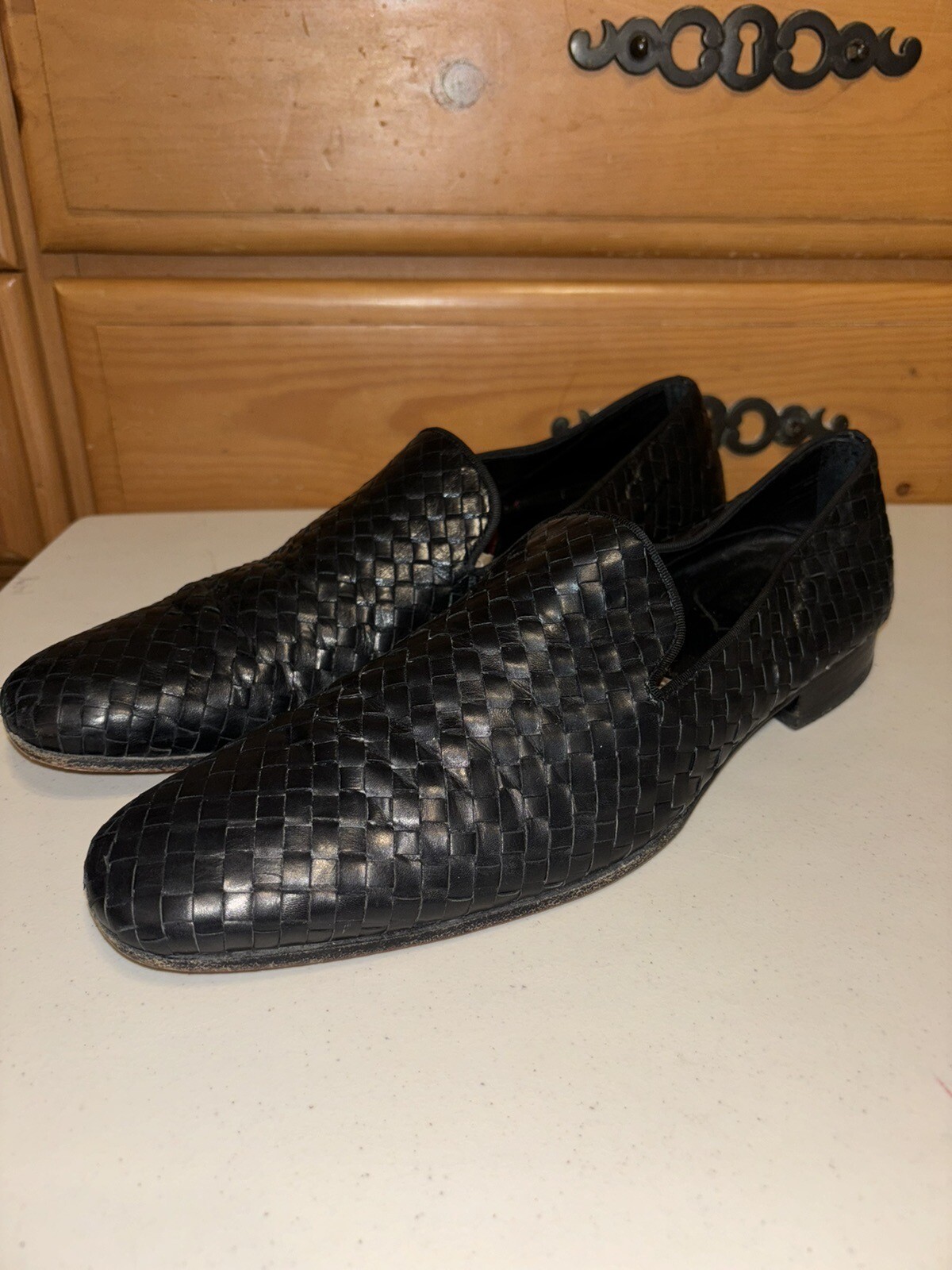 Mezlan Genuine Loafer Custom Shoes Made In Spain Size 12M | eBay